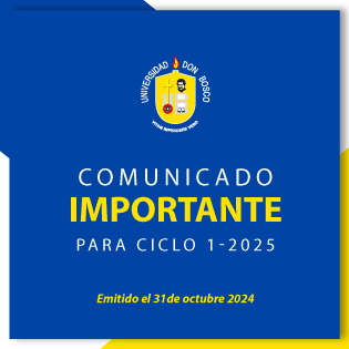 Universidad Don Bosco © | Inicio