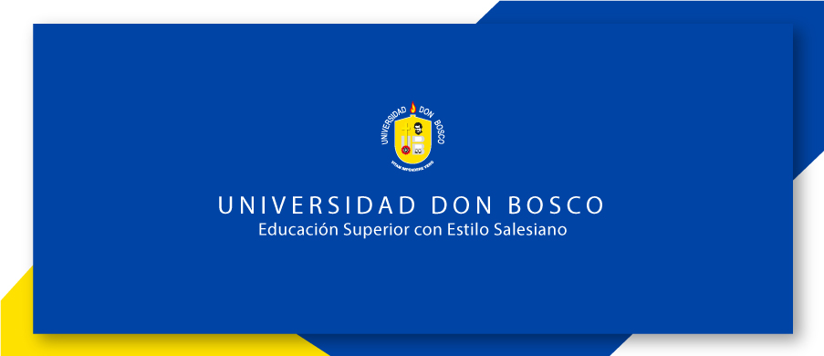 Universidad Don Bosco © | Inicio